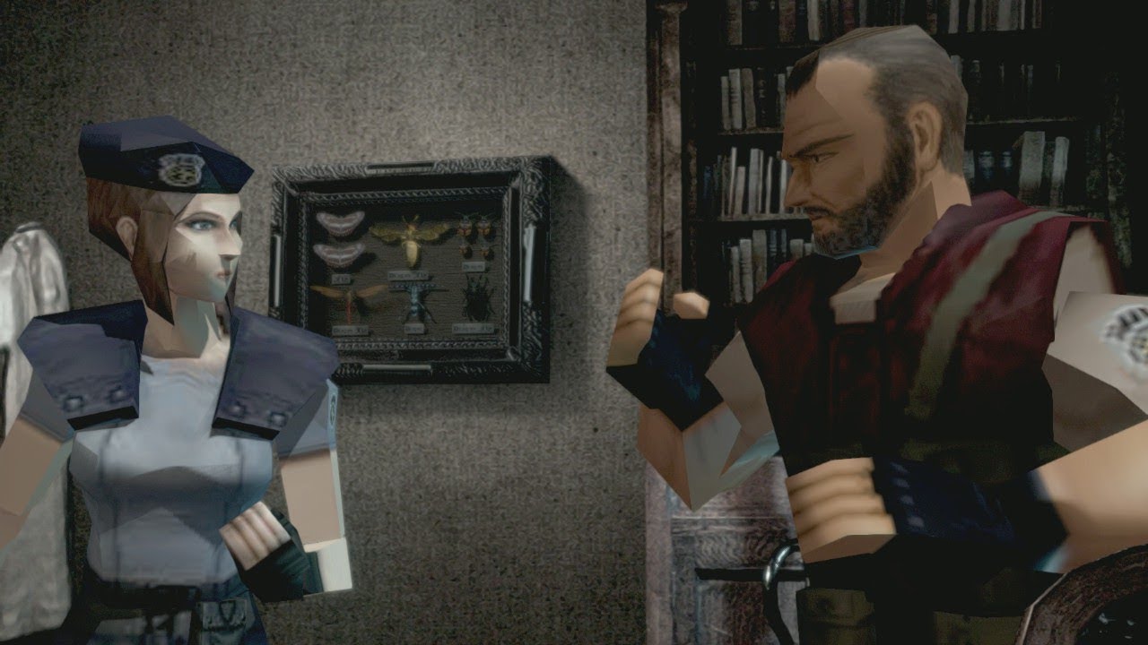 Resident Evil HD Remaster - Jill (1996 Skin & Voice Acting Mod) - YouTube