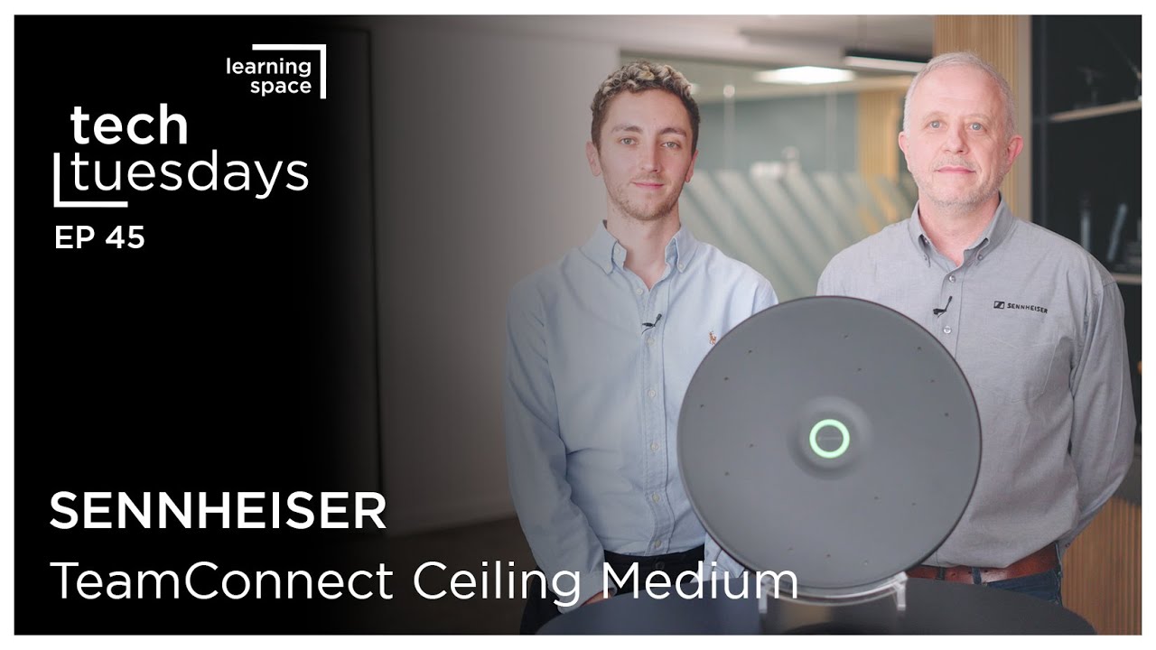 Tech Tuesdays - Sennheiser TeamConnect Ceiling Medium (TCCM) - YouTube