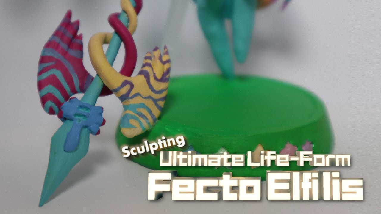 sculpting the ULTIMATE LIFE-FORM (Fecto Elfilis) // Kirby and the ...