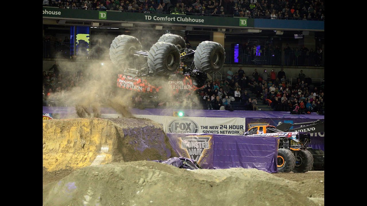 Monster Jam Toronto 2016 Highlights - YouTube