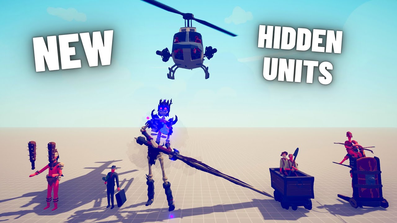 WHERE TO FIND NEW HIDDEN UNITS? - HIDDEN UNITS PLACE - Totally Accurate ...
