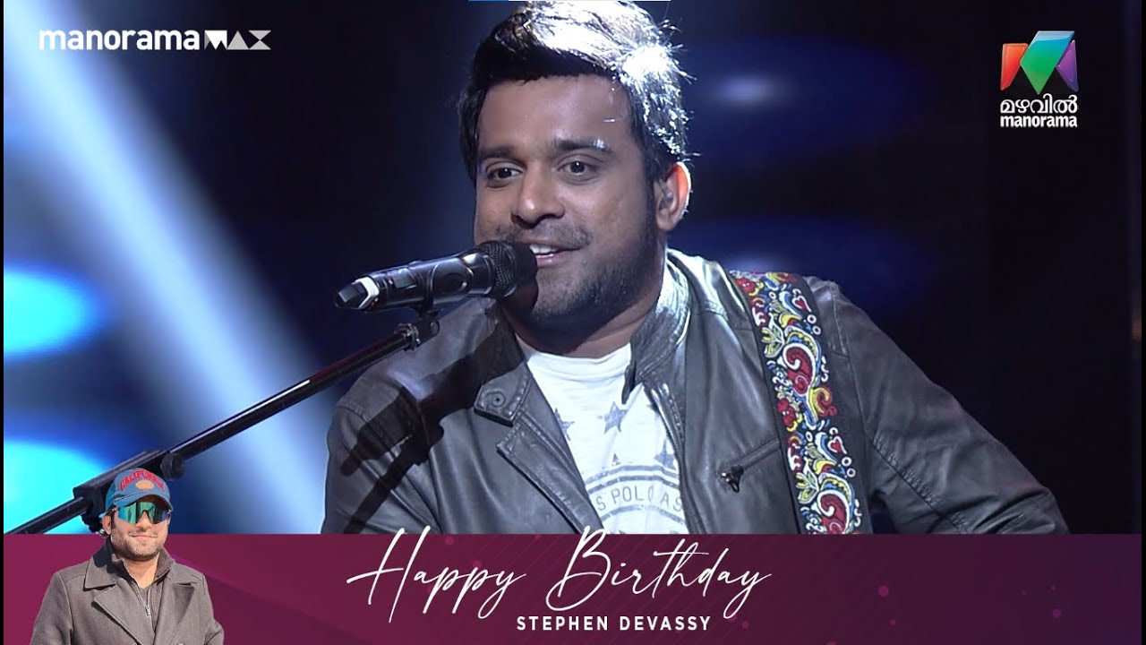 From soul-stirring melodies to electrifying performances. HBD Stephen Devassy! 🎂🎶 Keep shining ...