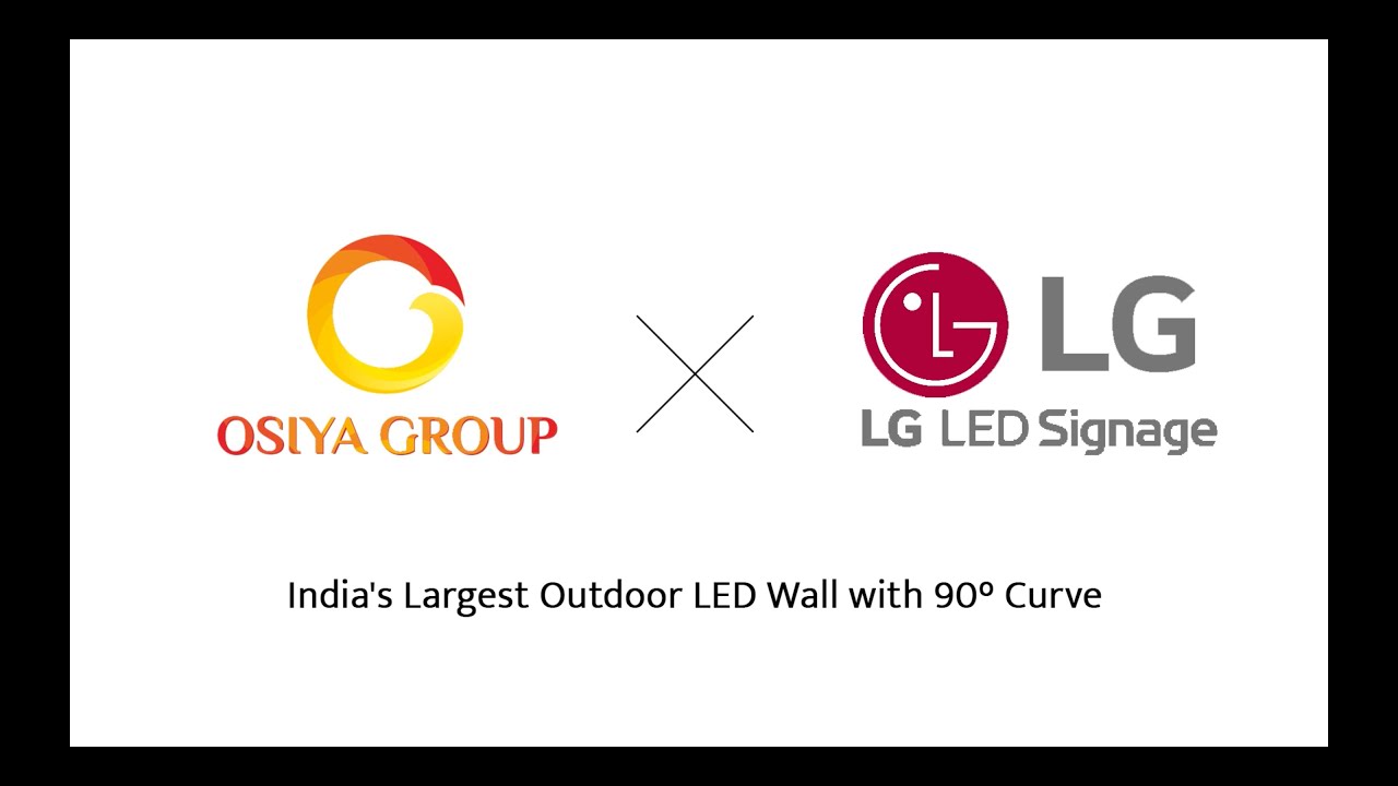India's Largest 3D Outdoor Led Videowall by OSIYA GROUP - YouTube