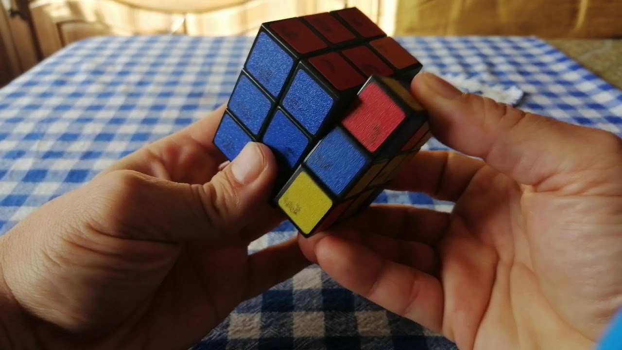 Cubo di rubik soluzione metodo a strati - YouTube
