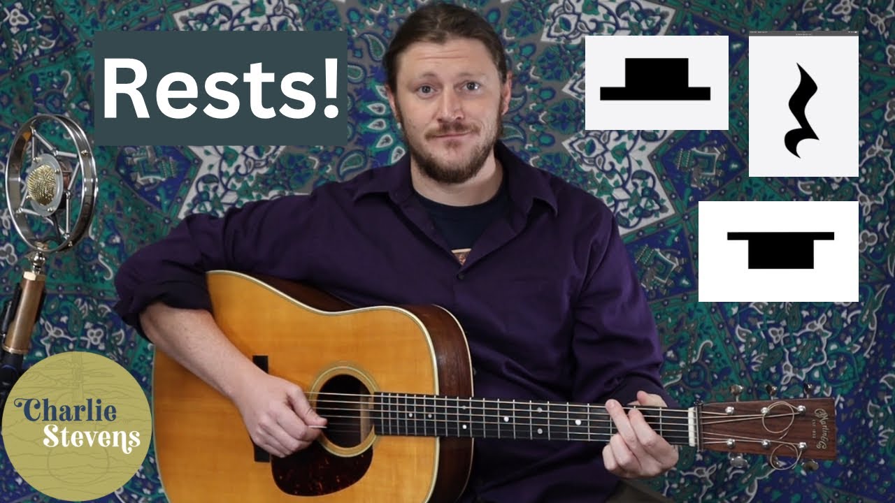 Rests! - Basic Guitar Lesson - YouTube