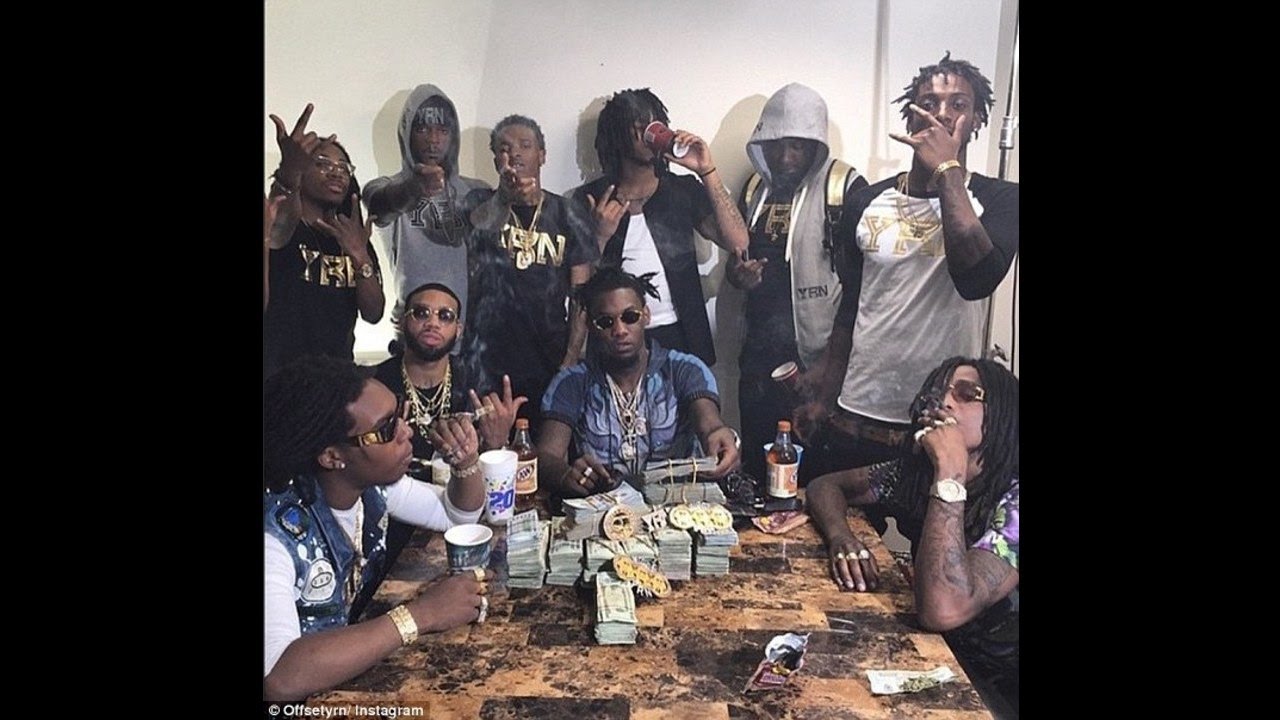 Offset Chain Migos Trap House