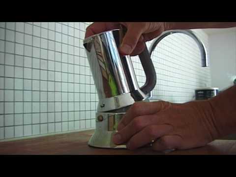 How to make coffee with Alessi - espresso tutorial