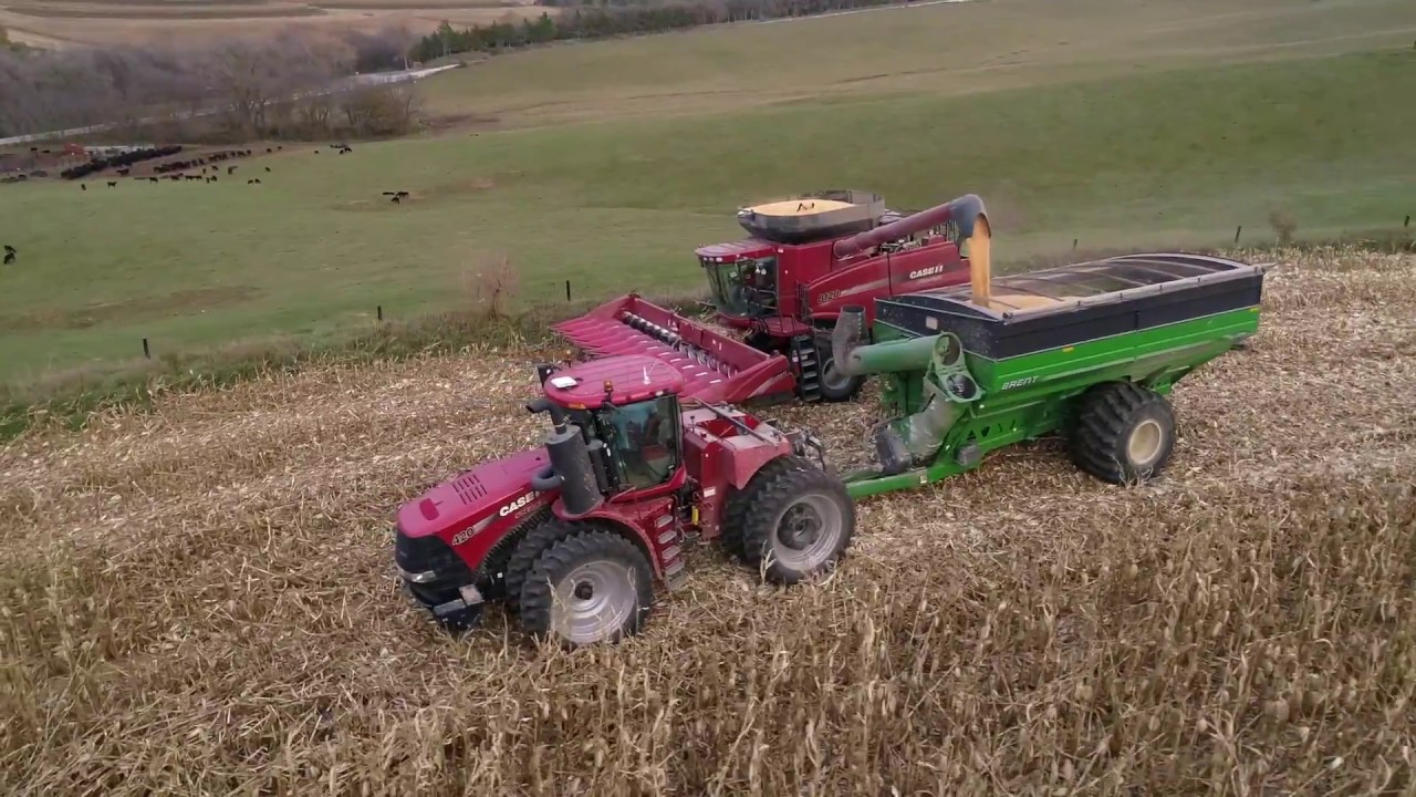 Farm Cinema: Iowa Corn Harvest 2017 4K - YouTube