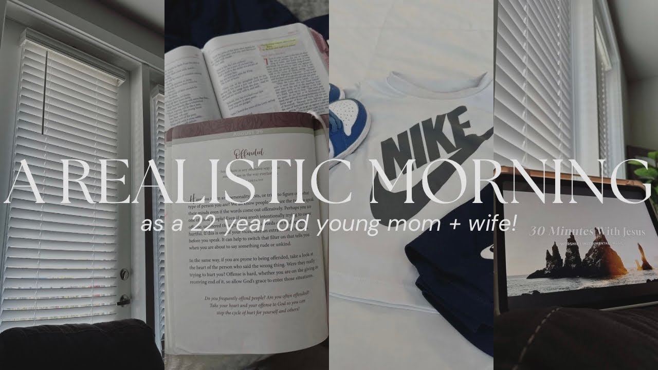 A REALISTIC MORNING IN MY LIFE AS A YOUNG MOM | chaotic morning ...