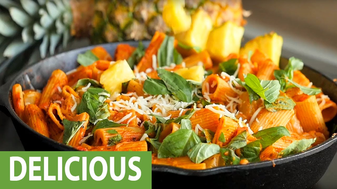 Hawaiian pasta bake recipe - YouTube