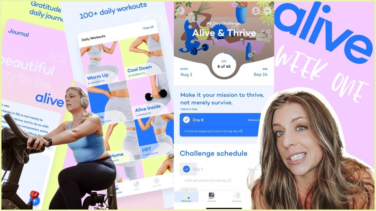 ALIVE AND THRIVE CHALLENGE! | Week One | Sticking to a program for the ...