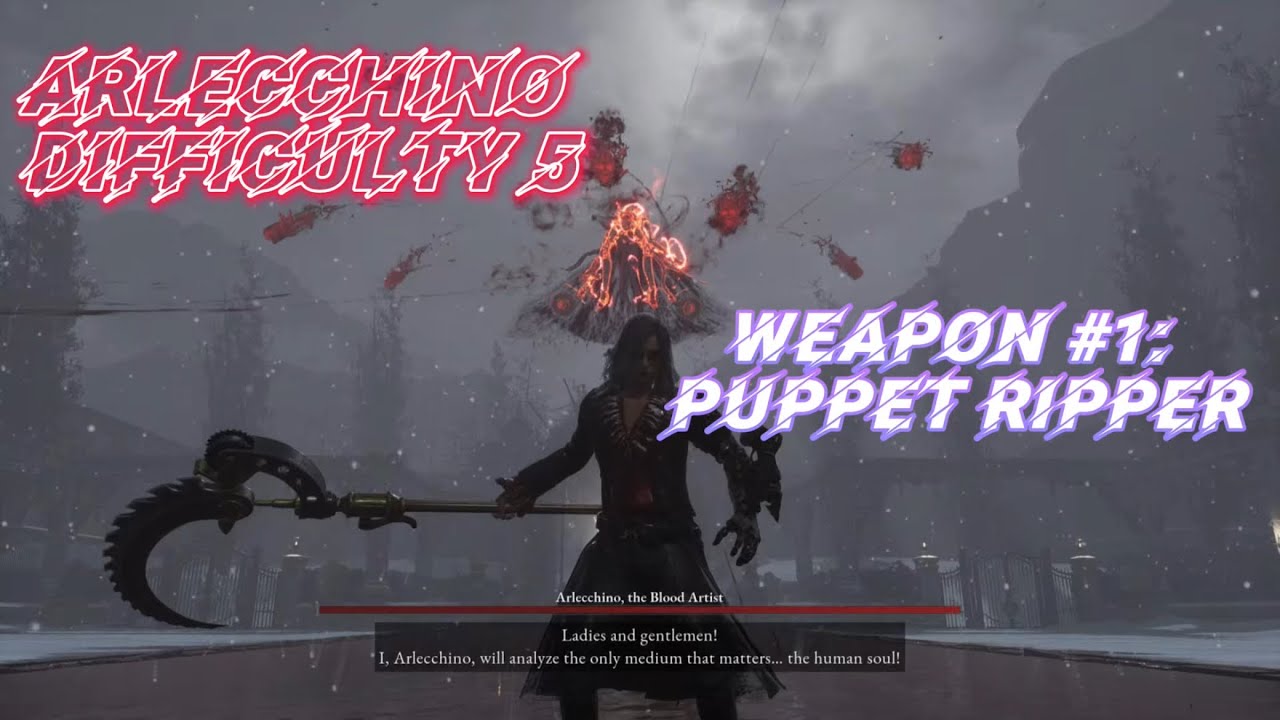 Lies of P - Beating Arlecchino With Different Weapons #1: Puppet Ripper ...