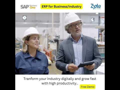 SAP B1 ERP - Zyple Software - YouTube