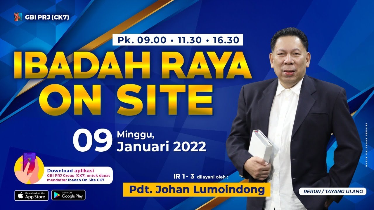 Hidup Yang Baru Di Dalam Tuhan - Pdt. Johan Lumoindong - Onsite 3 09 ...
