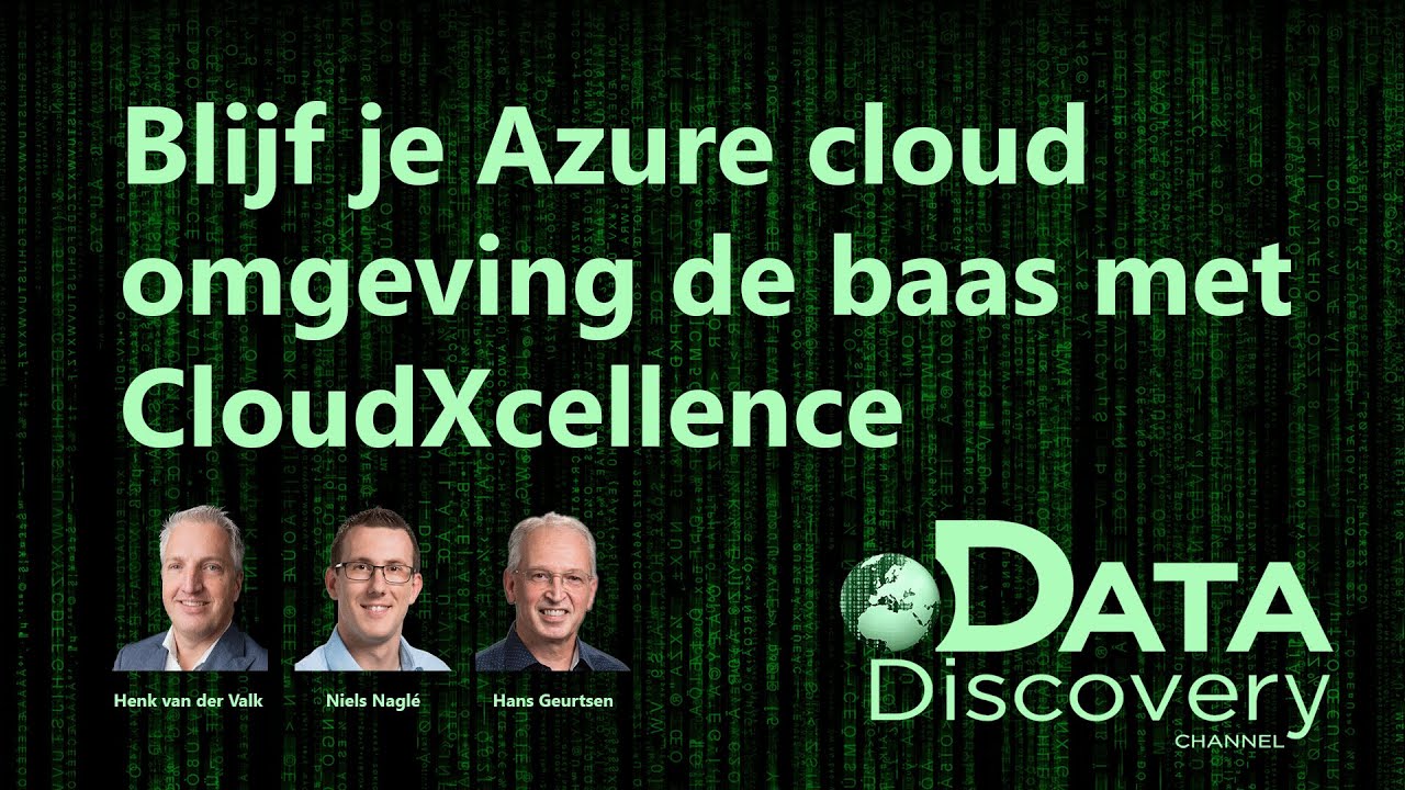 Blijf je Azure cloud omgeving de baas met CloudXcellence - YouTube