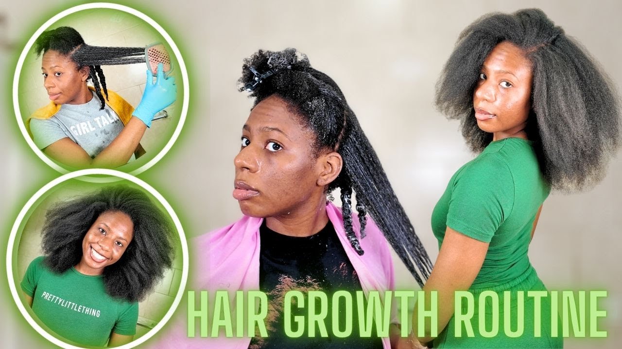 My FULL Wash Day Routine for Hair Growth | Step by Step Type 4 Hair ...