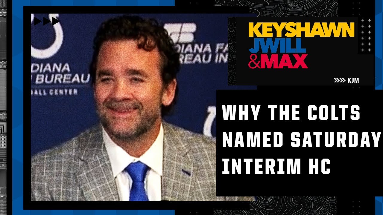Why the Colts named Jeff Saturday interim head coach after firing Frank ...