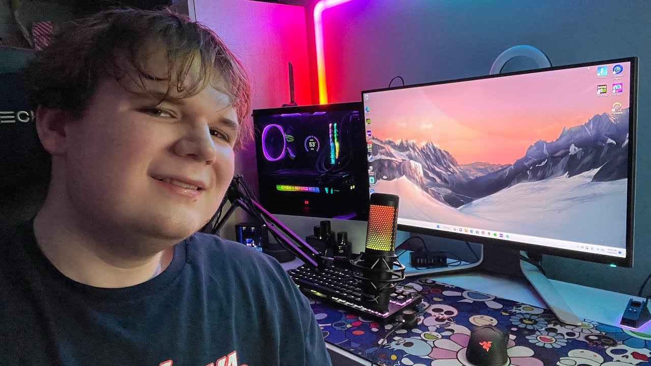 My 2023 PC Gaming Setup Tour - YouTube