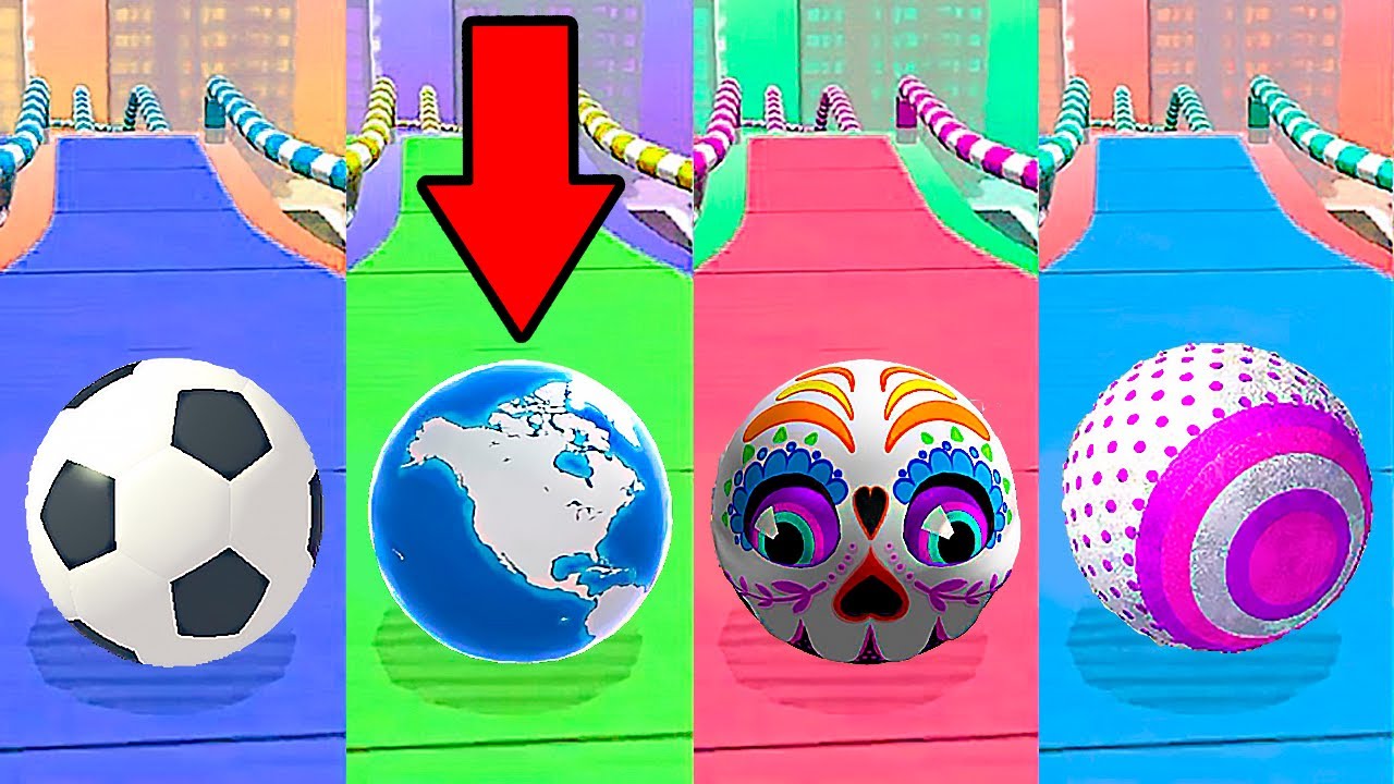 Going Ball vs Circus Ball vs Rollance vs Action Ball - The Ball That ...