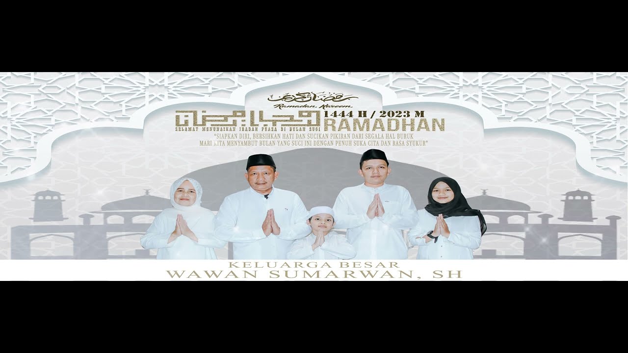 Keluarga Besar Wawan Sumarwan, SH Mengucapkan Selamat Menunaikan Ibadah ...