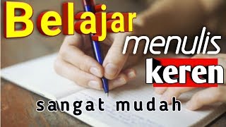Tutorial Menulis: Tutorial Menulis Cepat