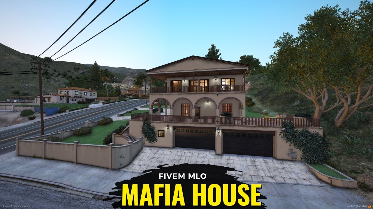fivem mafia house mlo Interior & map for Roleplay | FiveM Mlo - YouTube