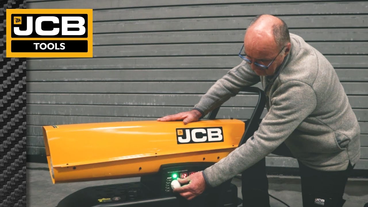 JCB Petrol / Kerosene Space Heater Demonstration - 20kW , 37kW and 63kW ...