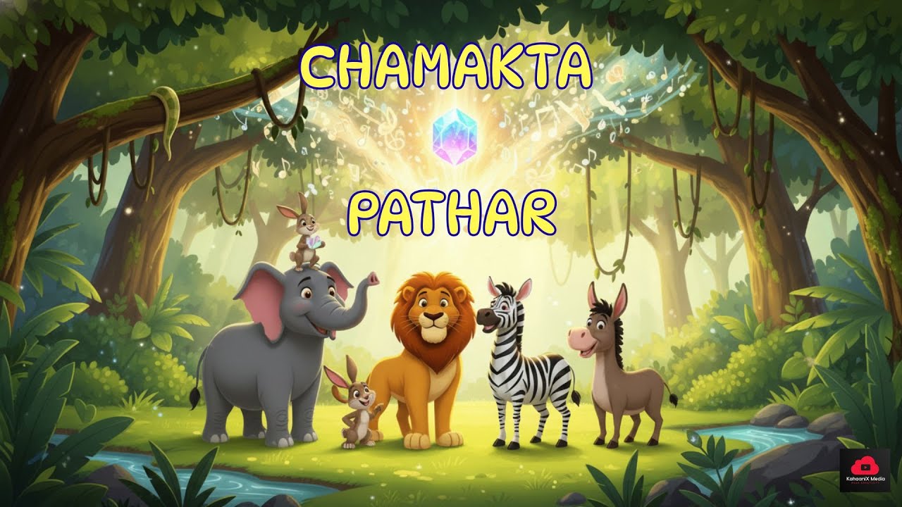 chamakta pathhar | Jungle Story | Adventurous animal | Moral Story # ...