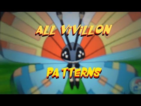 Vivillon Patterns Shiny