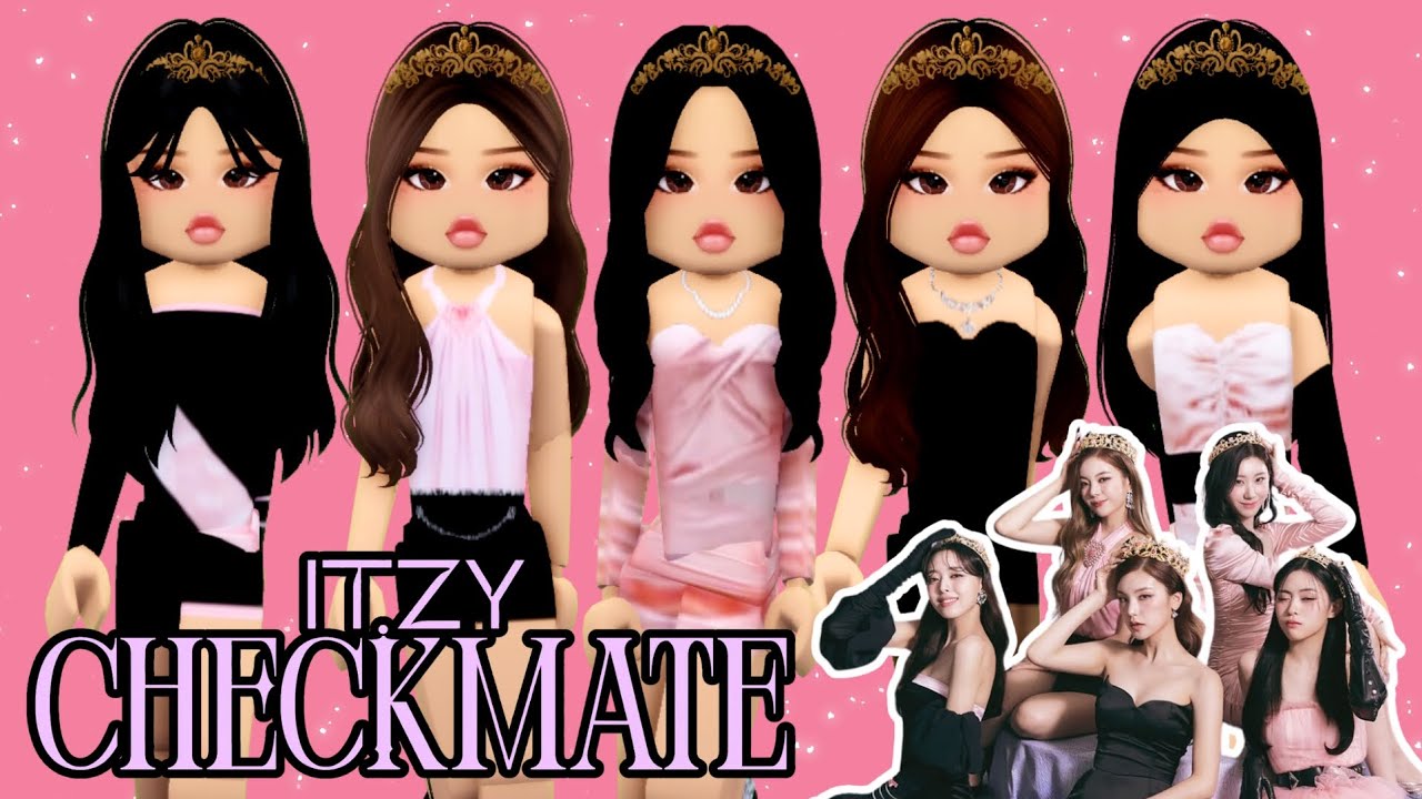 ITZY 'Checkmate' Mini Album Roblox Outfit Codes | Diaries Official 🎀 ...
