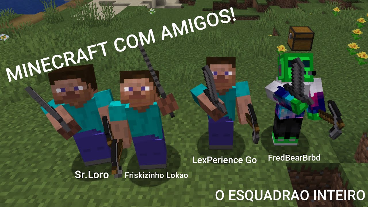 Minecraft Com Amigos 2 Youtube