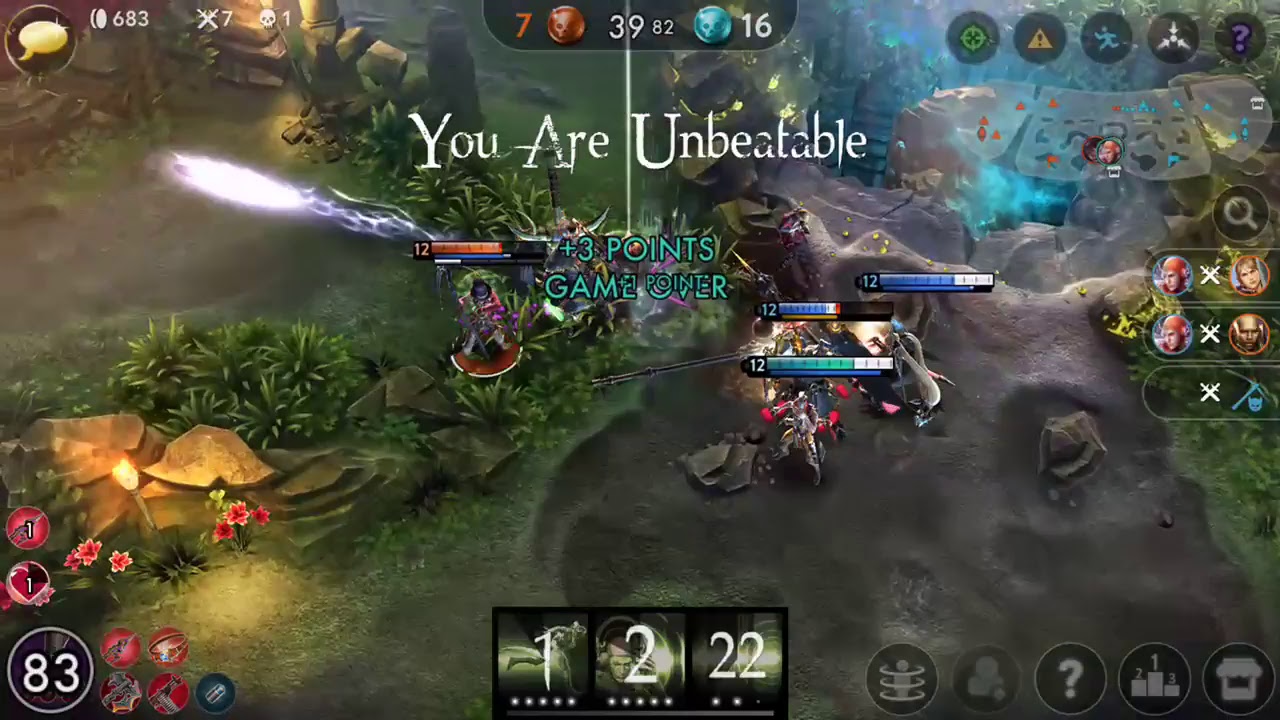[VainGlory] Rank Matches [Tier 7 Sliver] - YouTube