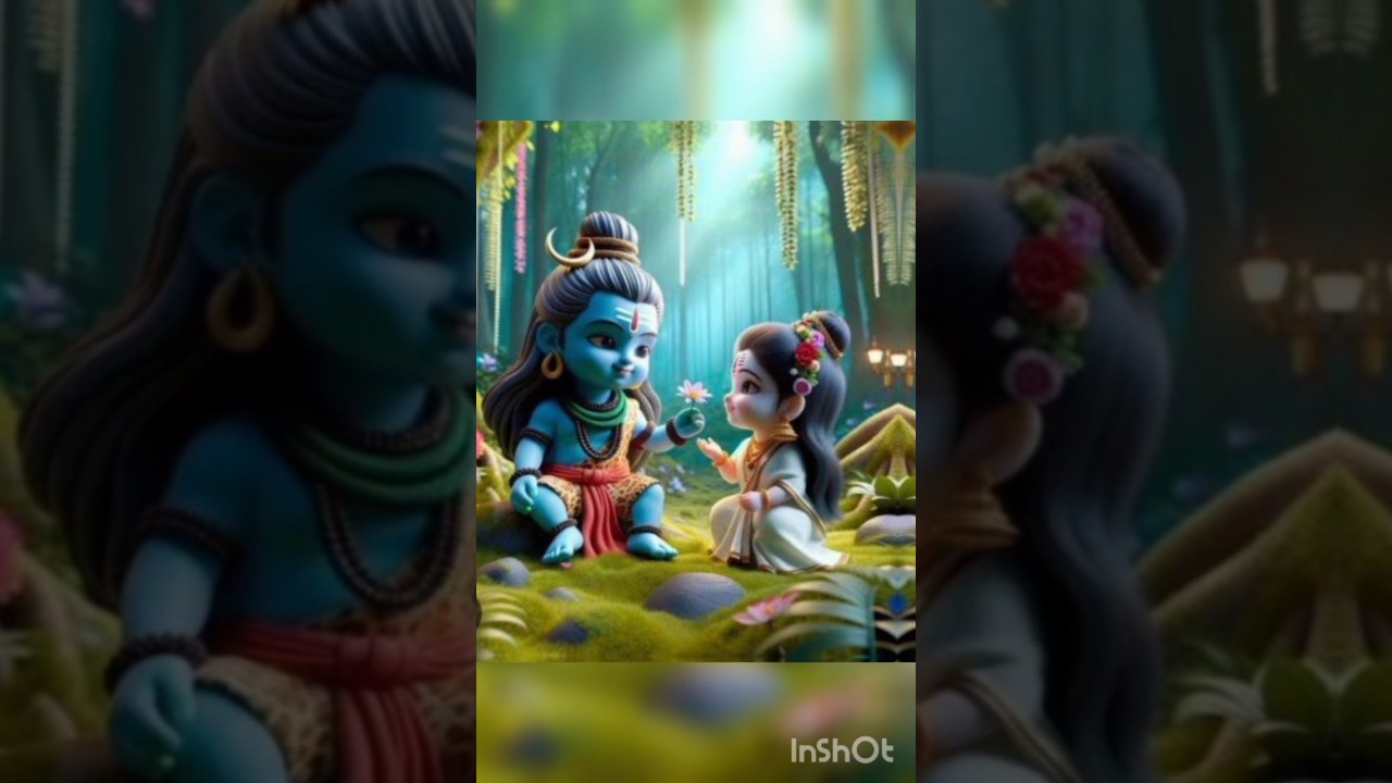 Baby Shankar Parvati ️ #trending#mahadev#mahakal #shiv#youtubeshorts # ...