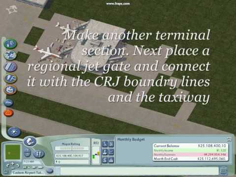 Sim City 4 Tutorial-How To Create Custom Airports-Realistic Small ...