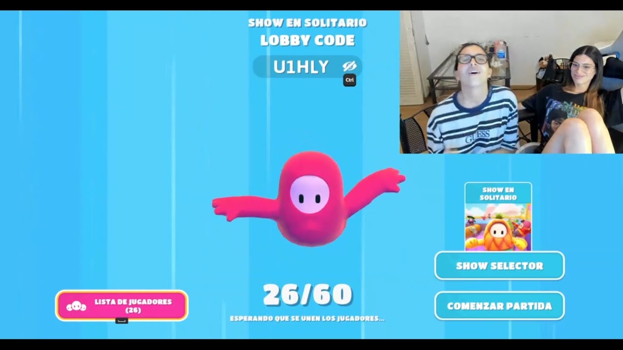 NOCHE DE FALL GUYS - stream Mili Gesualdo 5/01/23 - YouTube