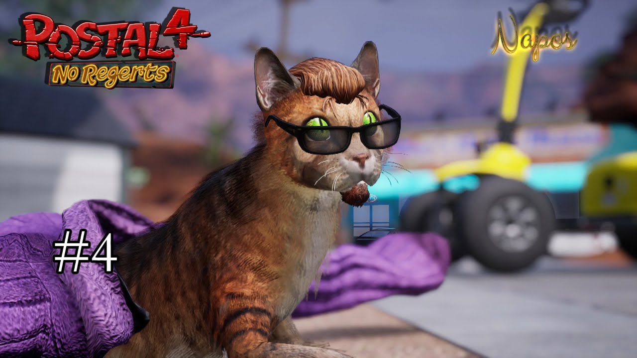 We're a cat... 🤨 | Postal 4 No Regerts full release - Episode 4 - YouTube