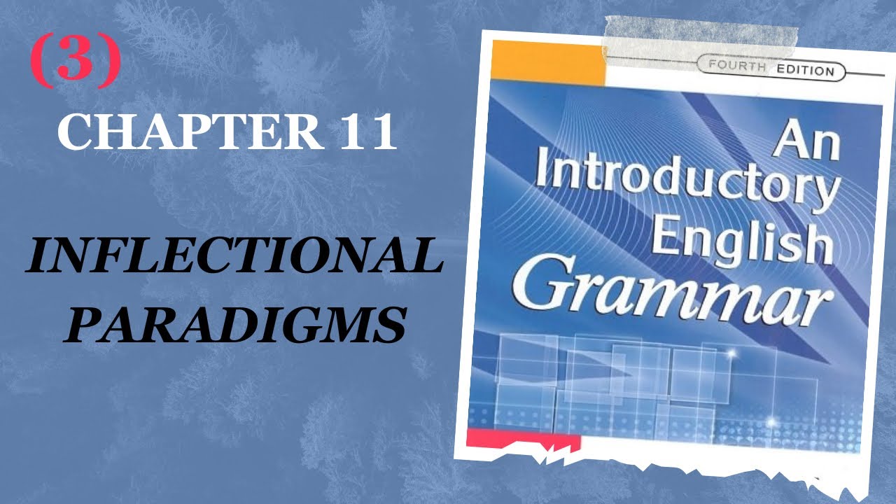 Grammar | Second Stage | Chapter 11 | Inflectional Paradigms | Part 3 ...
