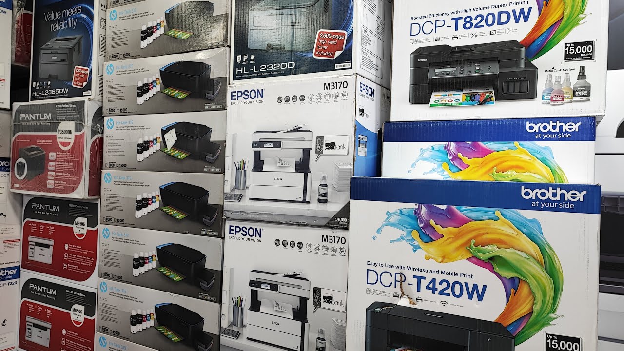 JN Computer এ পাবেন সবধরনের Printer মার্কেট সেরা প্রাইসে || JN Computer || 01837441061 - YouTube