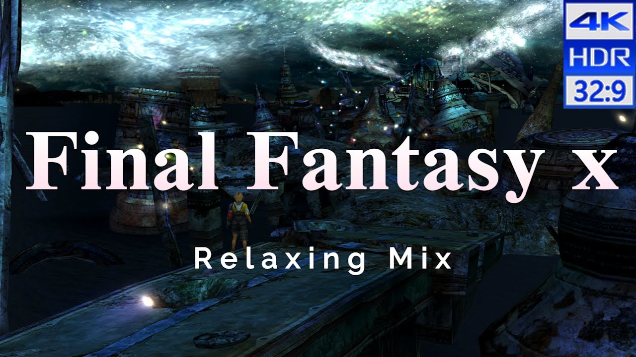 Final Fantasy X Music - Relaxing Mix | Super Ultrawide 32:9 - YouTube