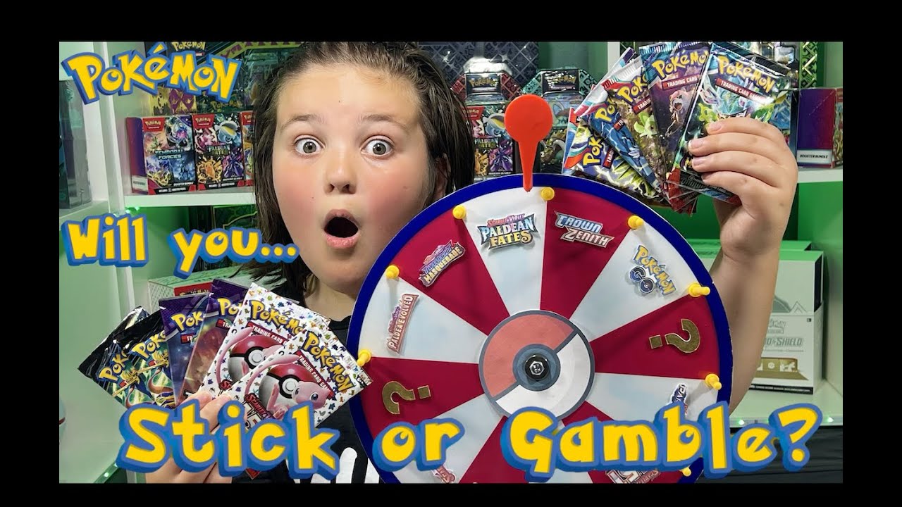 Spin The Wheel Pokemon Cards, will you Stick or Gamble?#pokemon # ...
