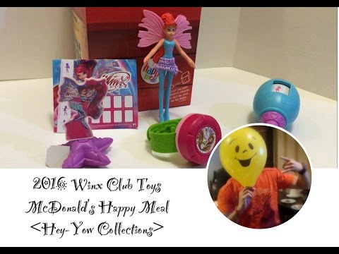 2016 Winx Club from McDonald's Happy Meal