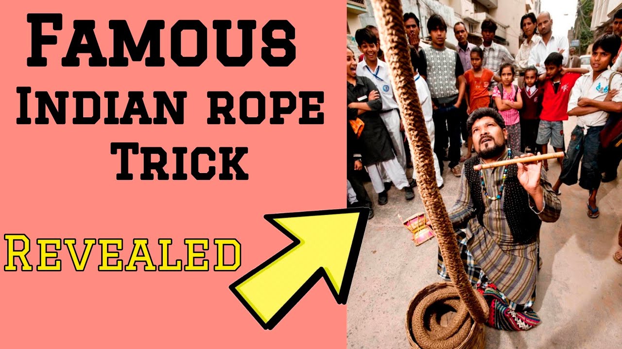 Indian rope trick revealed #magicalreveal #viralvideo - YouTube