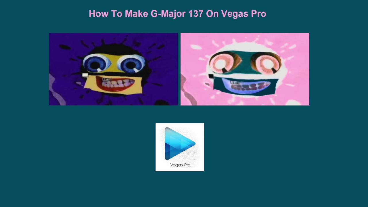 How To Make G-Major 137 On Vegas Pro - YouTube
