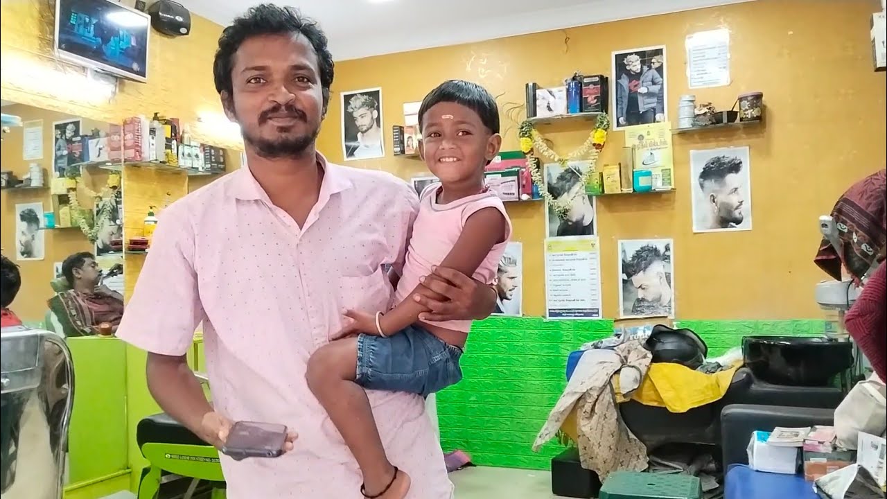 Diya First Time Hair Cutting ️ - YouTube