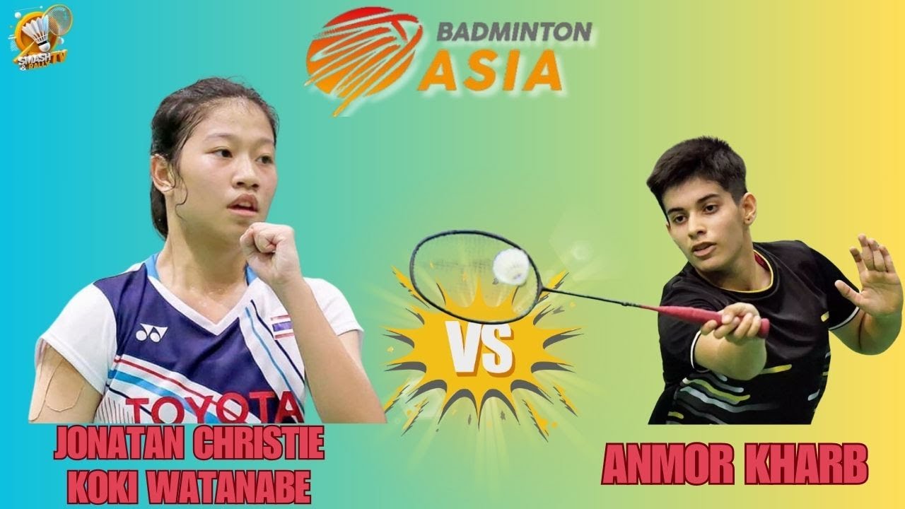 Anmor Kharb vs Pornpicha Choeikeewong - Full Match - Badminton Asia ...