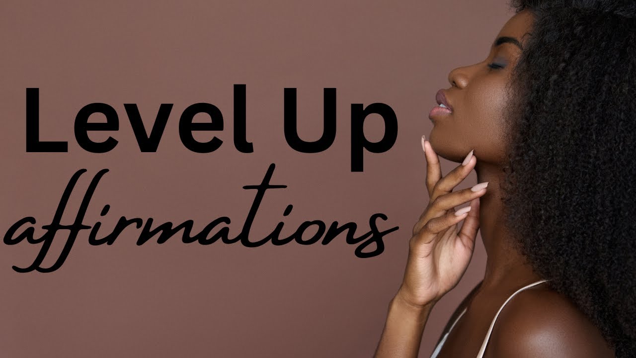 20 Affirmations to Level Up Quickly 💜 improve your life fast - YouTube
