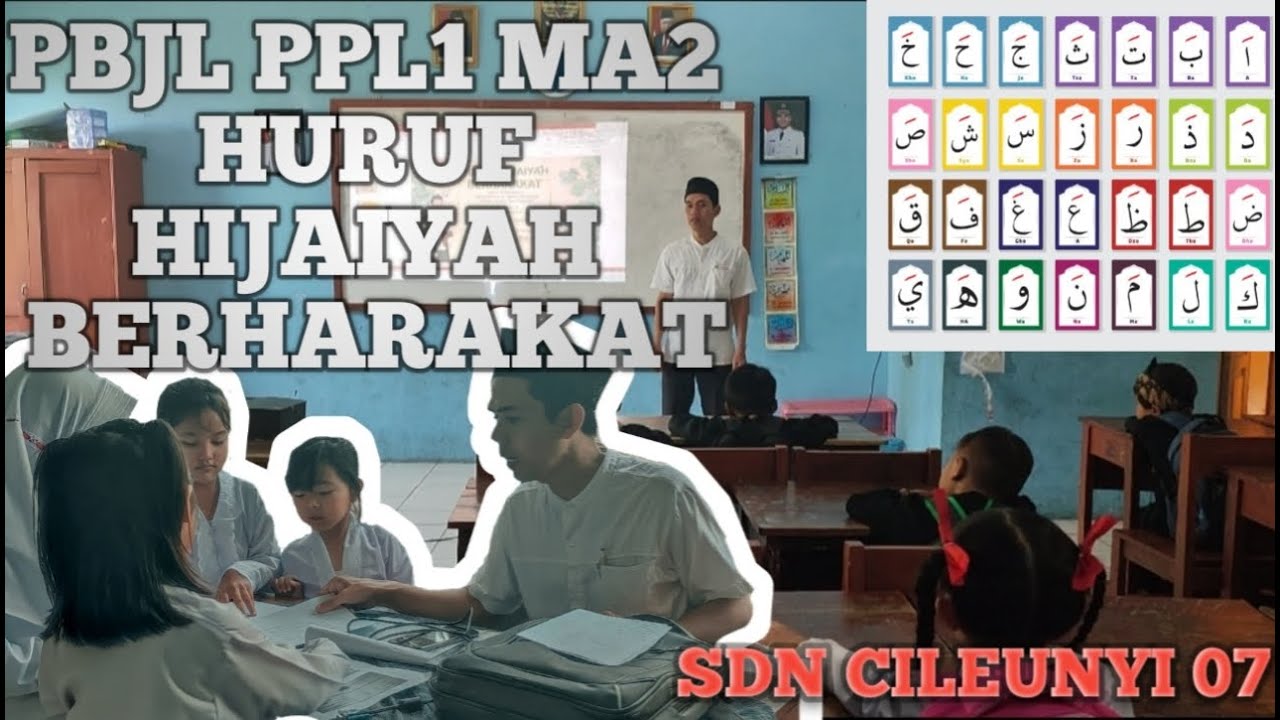 PPL1 MA2 - HURUF HIJAIYAH BERHARAKAT (Fathah, Kasrah dan Dhammah) - YouTube