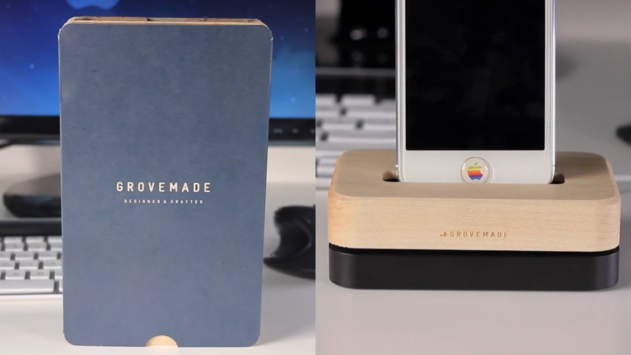 Best iPhone 6 (5 / 5s) Dock: Grovemade Handmade - YouTube