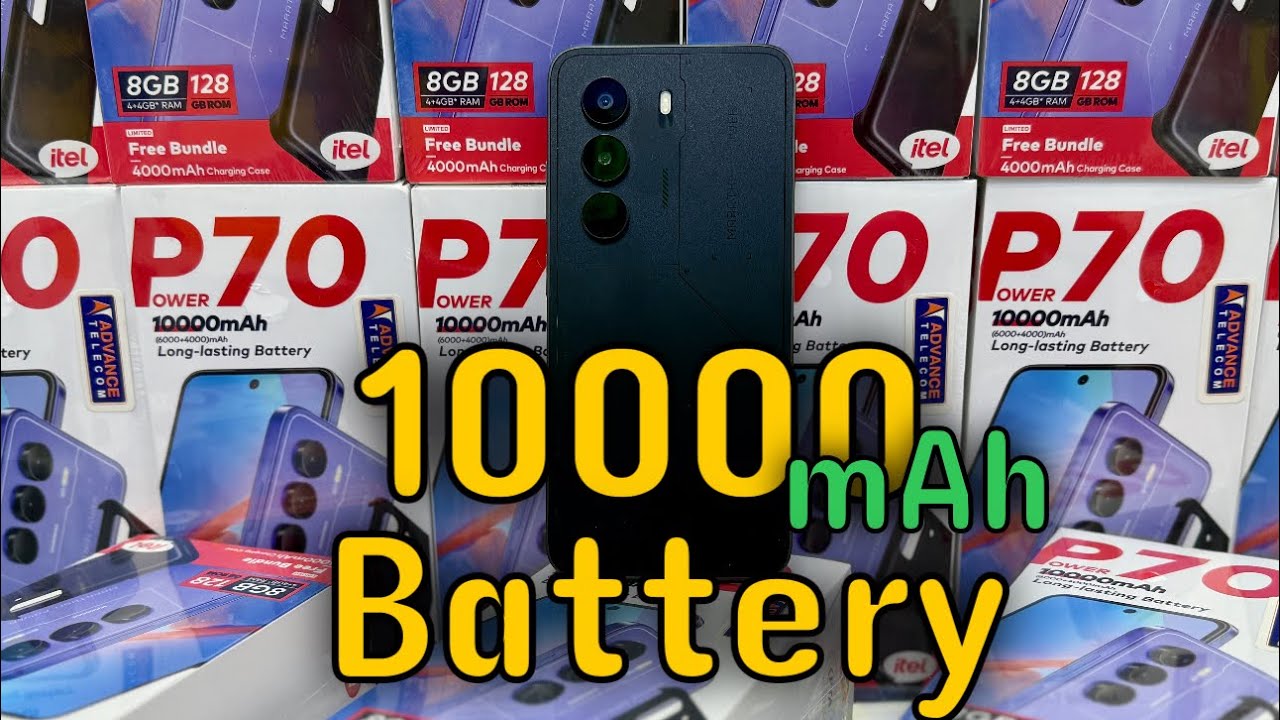 "Itel P70 Power Series Unboxing & Review: 10,000mAh Battery, Features ...