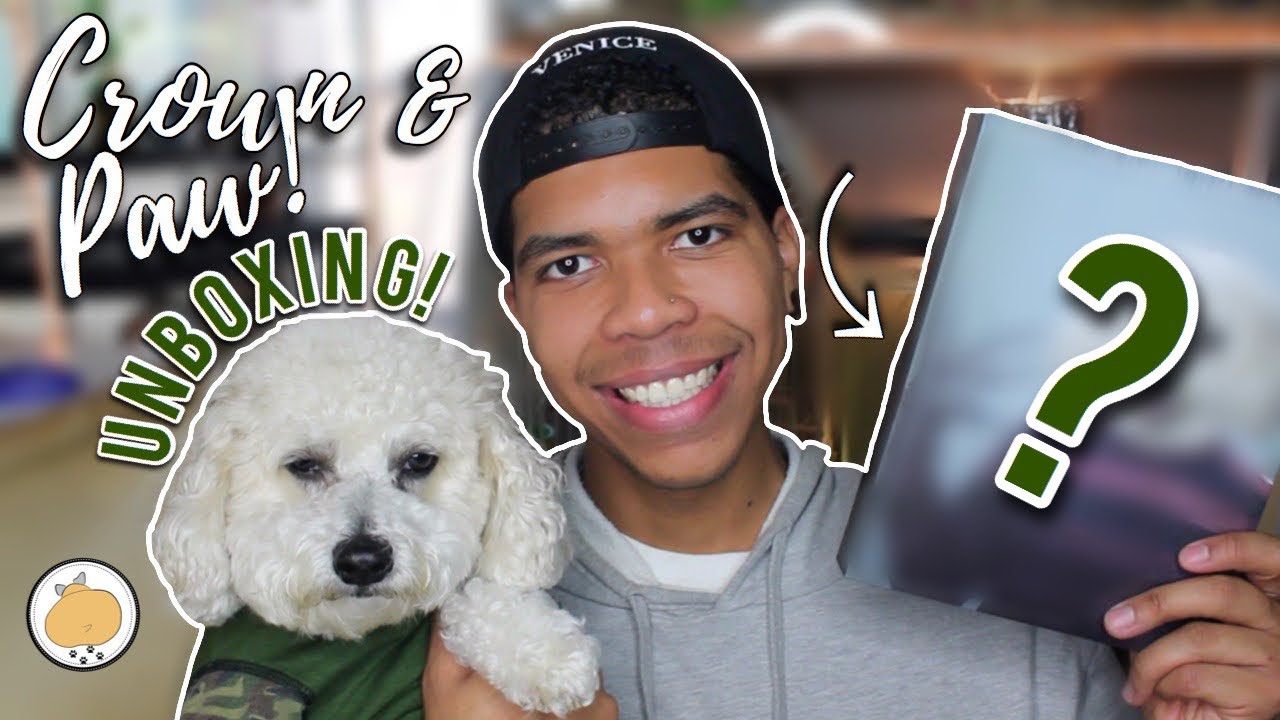 Crown & Paw UNBOXING! | Dog/Pet Portrait Reaction (amazing) - YouTube